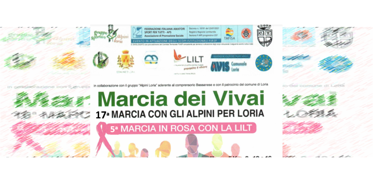 Comune di Loria - Marcia dei vivai 2023