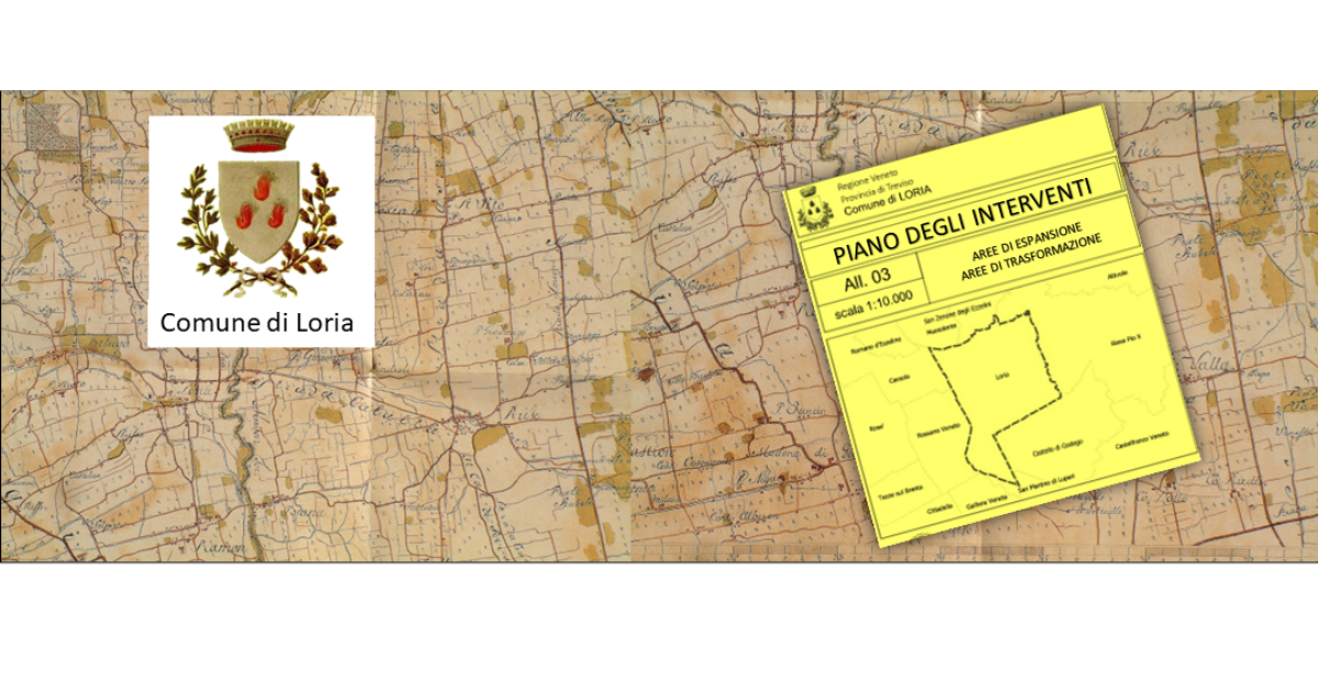 Comune di Loria - Piano degli interventi - Avviso Pubblico